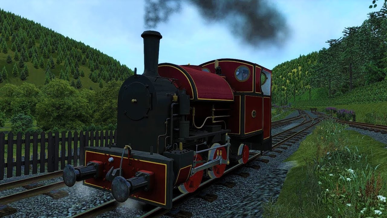 Corris Railway 1 "Entladen von Nr.7" Schwerlasttransport Schmalspur ...