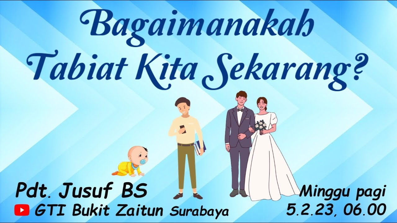 05.02.2023 - Khotbah Ibadah Minggu Pagi - M4444 Bagaimanakah Tabiat ...