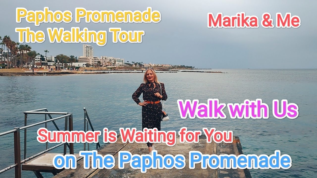 The Kato Paphos Promenade The Walking Tour.. Paphos Cyprus - YouTube