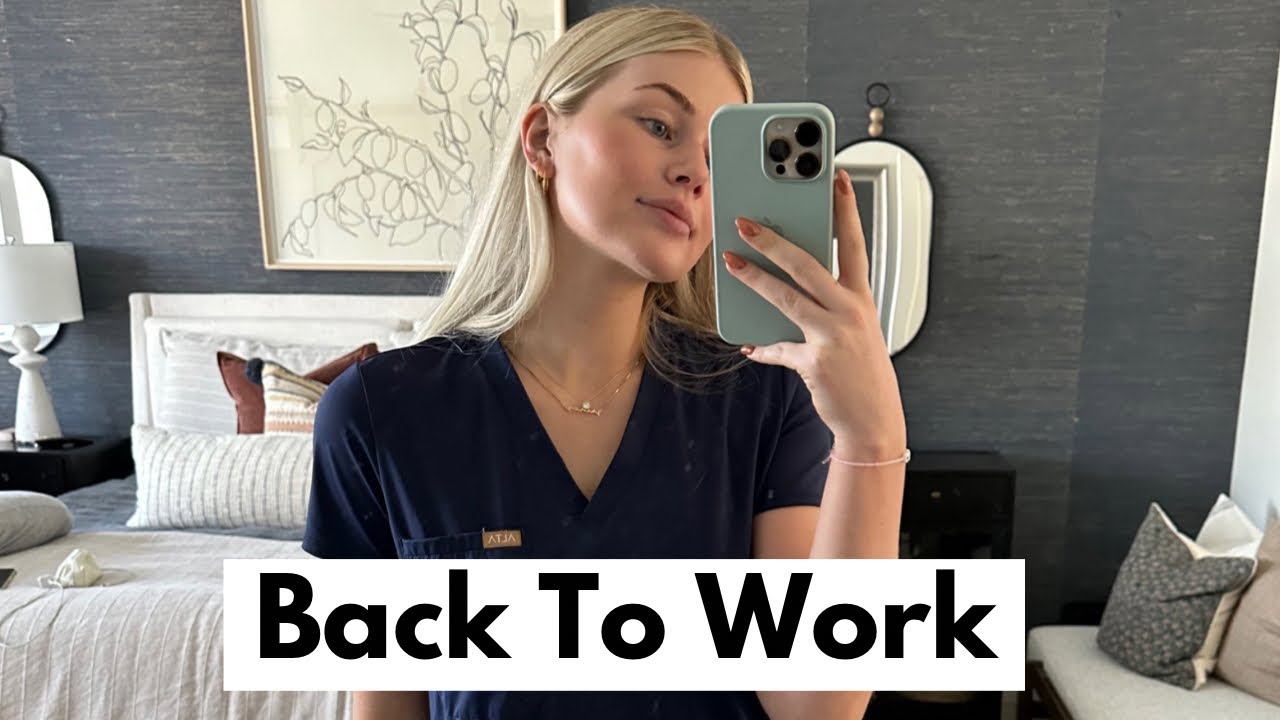 BRYNLEY GOES BACK TO WORK! *WORKING MOM* - YouTube