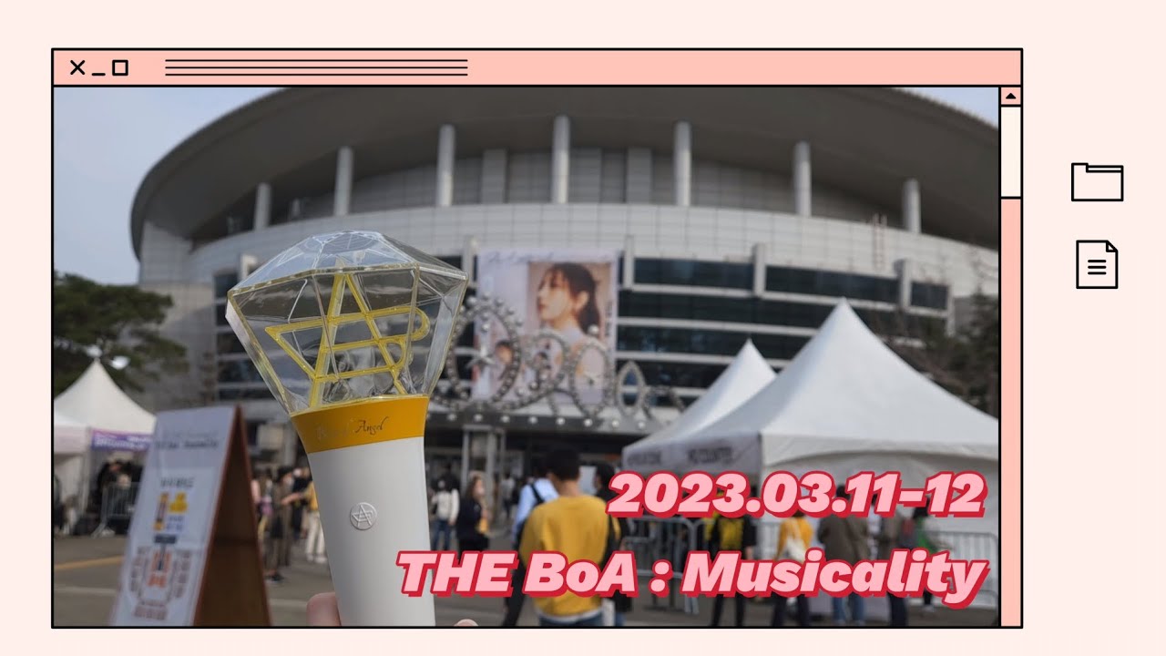 보아 20주년 라이브 THE BoA : Musicality 후기💛 - YouTube