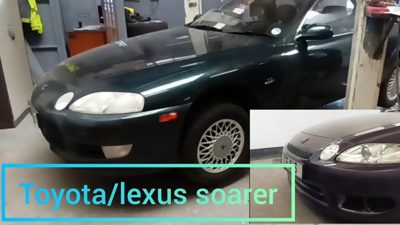 Toyota/lexus soarer repaint #lexus #toyota - YouTube