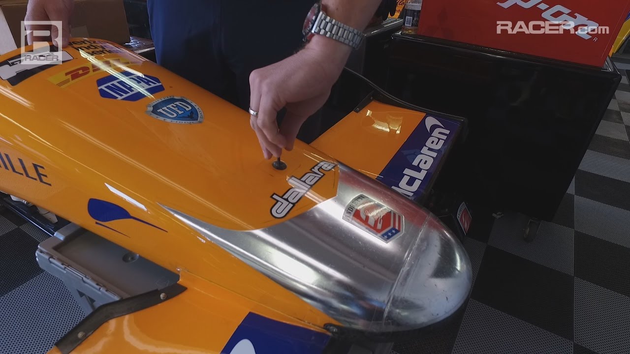 Indy 500: Fernando Alonso Car Tech--Front Wing - YouTube