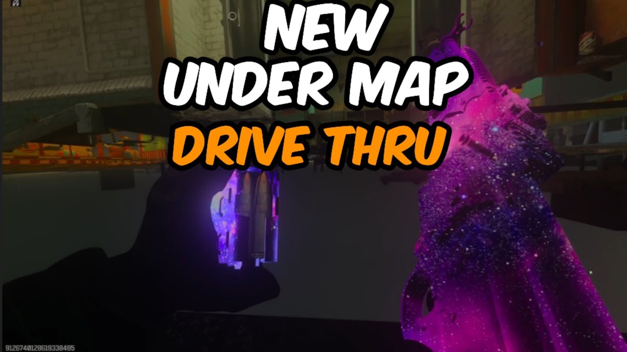 COD MW3 Glitches - New Under Map Drive Thru - YouTube