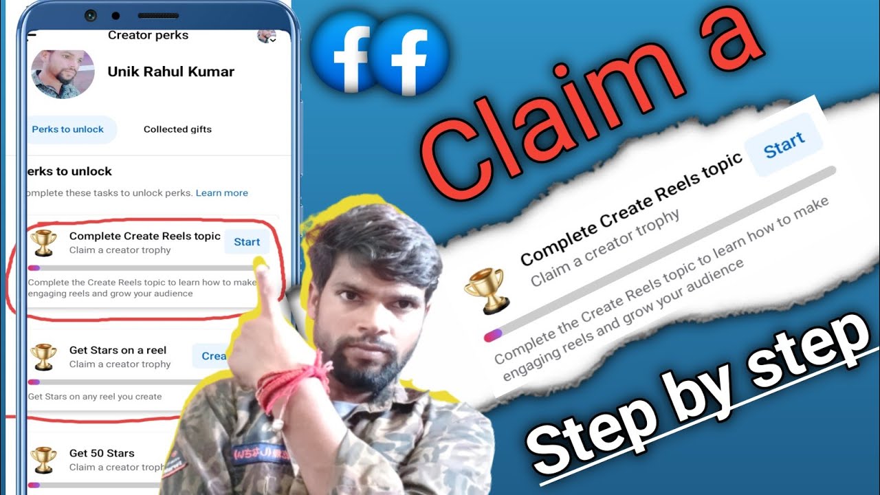 Facebook Complete create reels topic kya hai ? Get stars on a reel ...