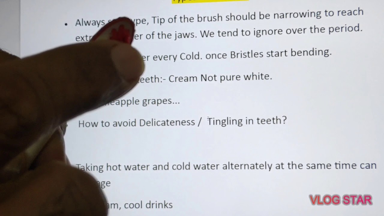 Dental Care - Right Way Of Brushing, Why Finger Brushing is important ...