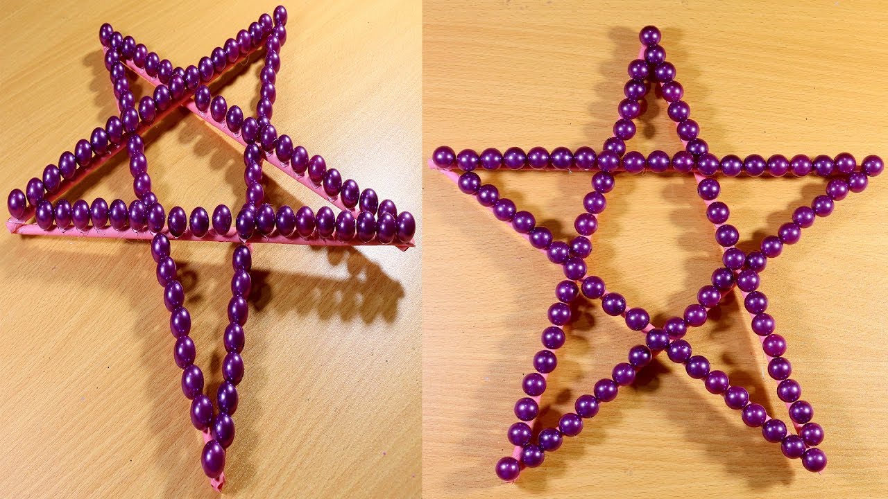 How to Make Star for Party Decoration | DIY Party Star - Star Craft ...