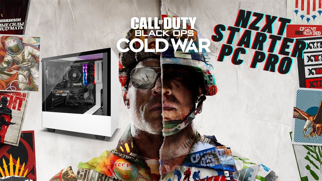 Call of duty Cold War on the Nzxt Starter PC Pro - YouTube