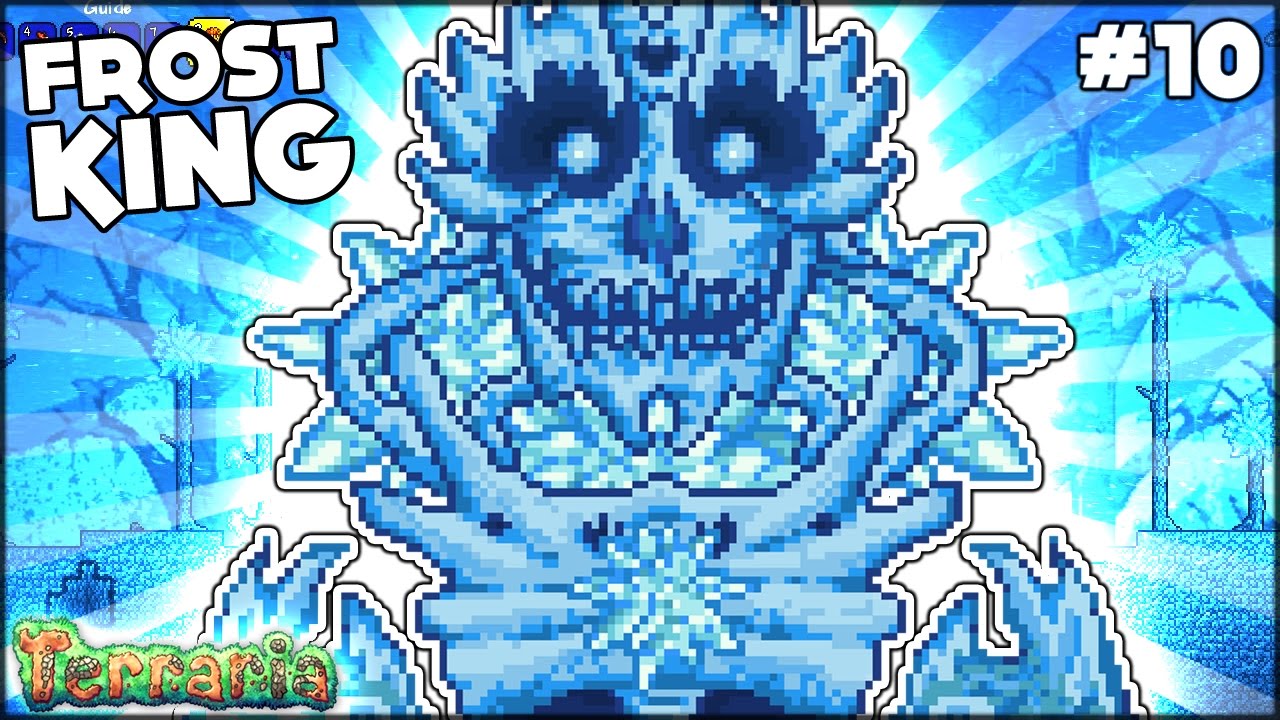 ⭐ NEW HOUSE SURPRISE & FIGHTING THE FROST KING ⭐ Modded Terraria 1.3.4 ...