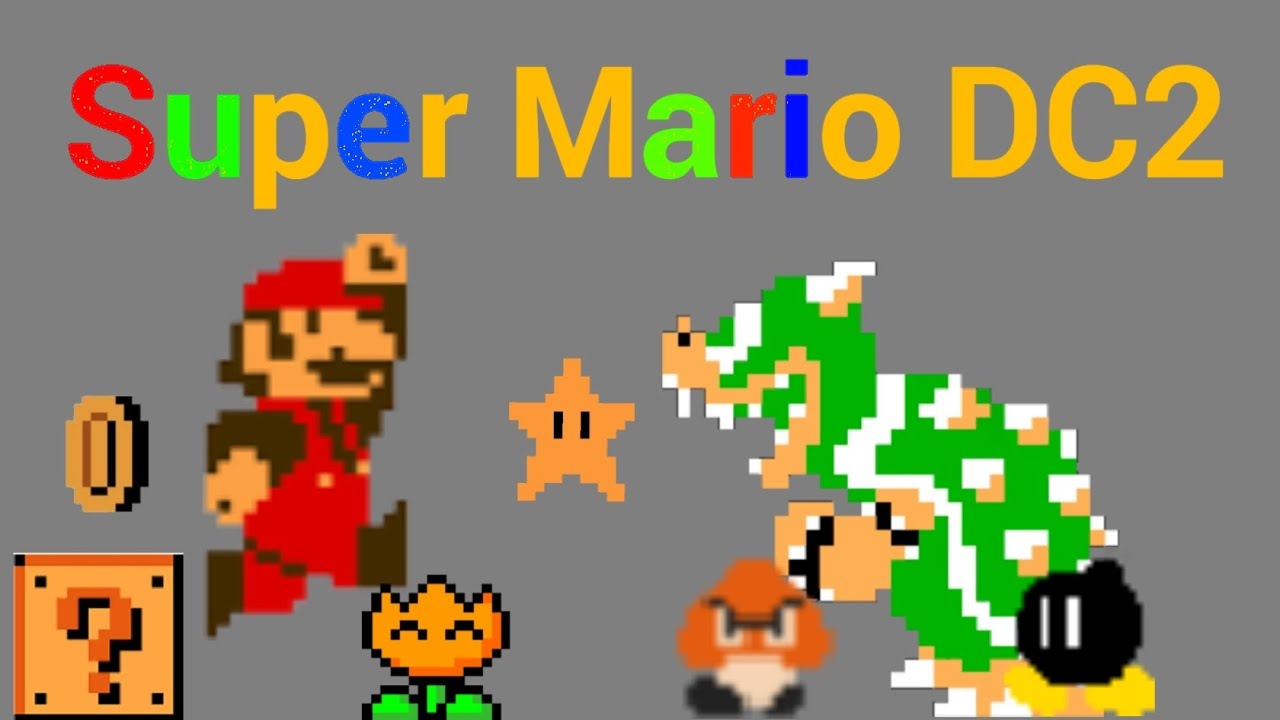 𝐒𝐮𝐩𝐞𝐫 𝐌𝐚𝐫𝐢𝐨 𝐃𝐂𝟐 (Sprite animation) - YouTube