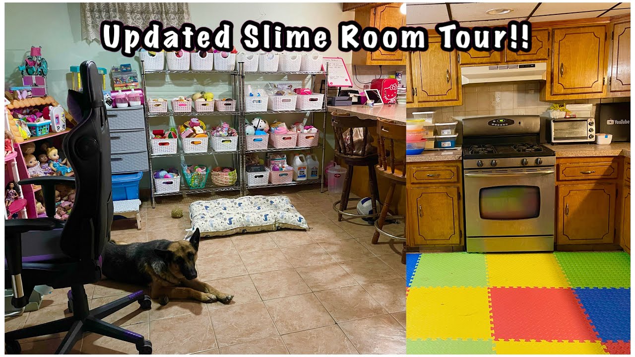 Slime Room Tour 2021!! - YouTube