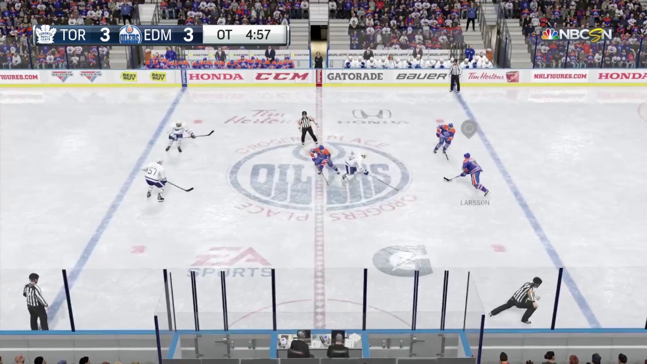 Leafs vs Oilers - YouTube