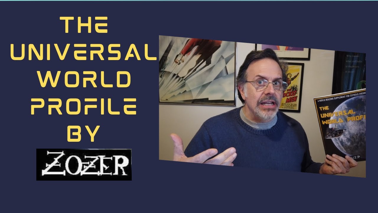Universal World Profile by Zozer Games Flip Through and Review - YouTube