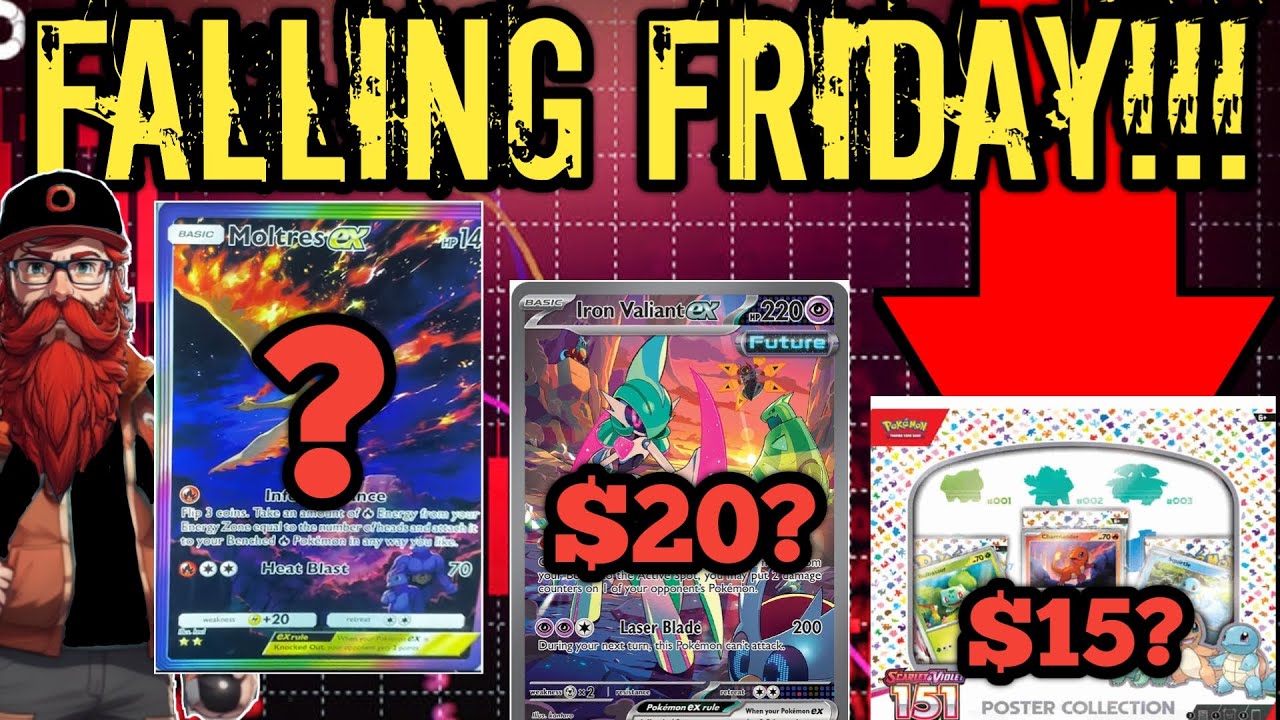 POKEMON FALLING FRIDAY! Weekly Investing & Collecting Market Update! 9 ...
