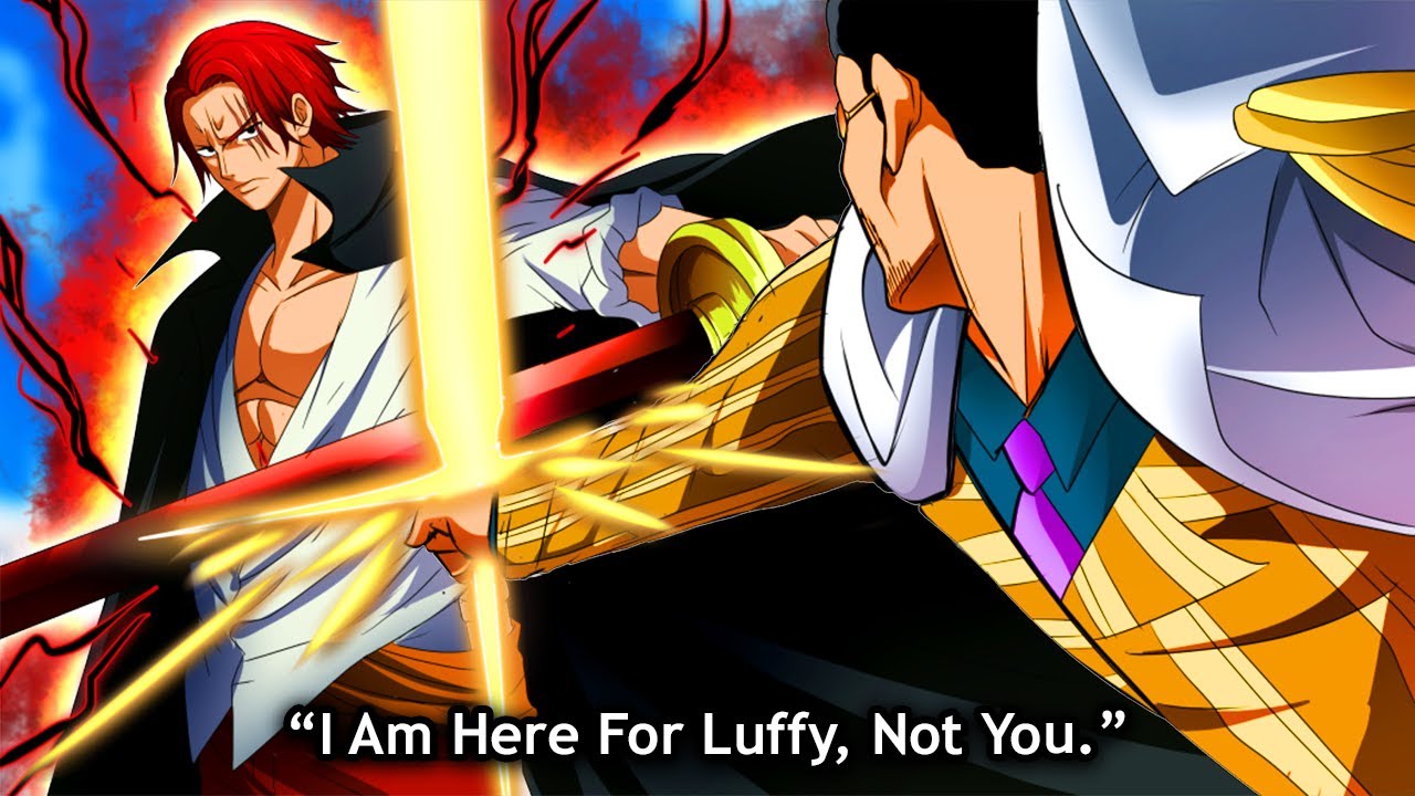 NO ONE SAW THIS COMING - SHANKS HELPS LUFFY COOK THE GOROSEI - YouTube