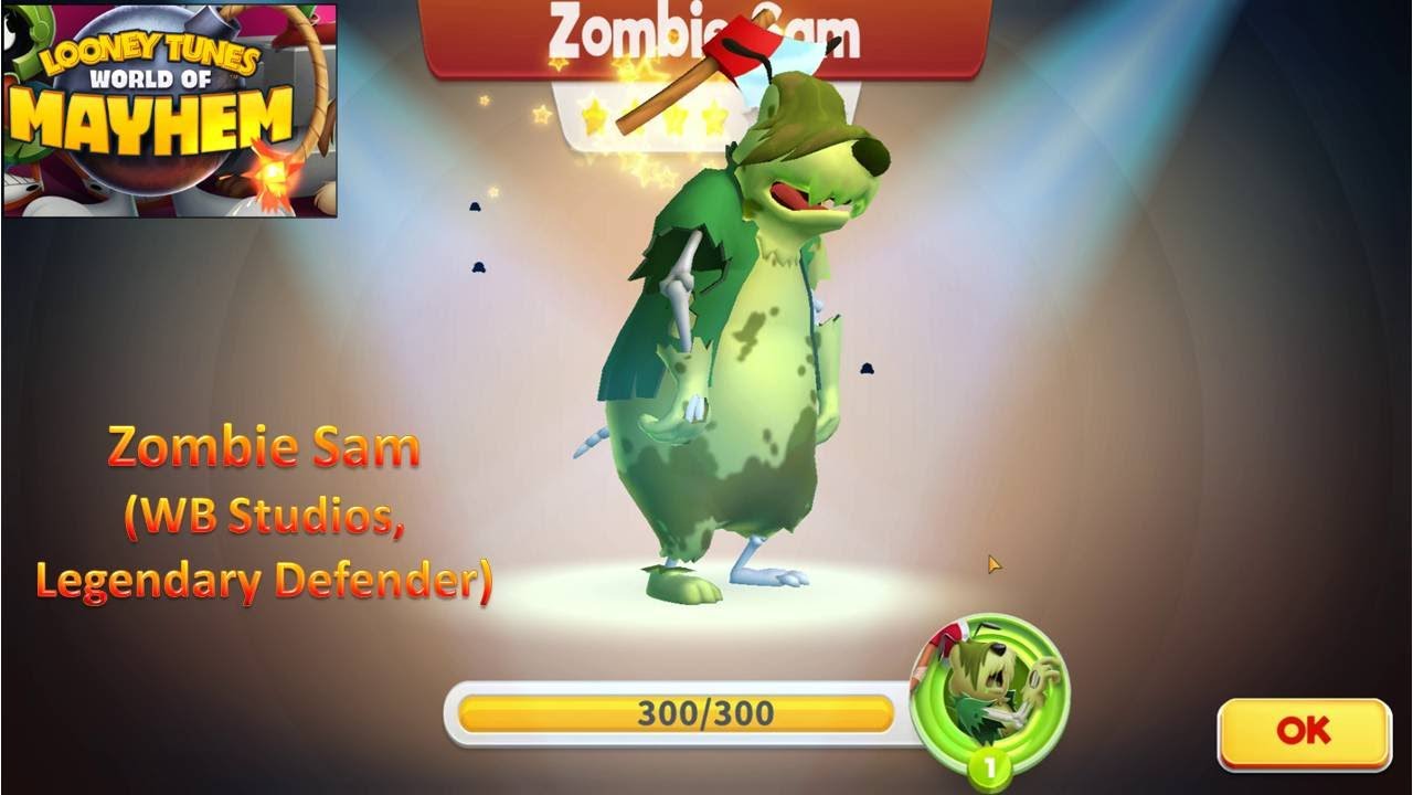 Looney Tunes World of Mayhem - Unlock Zombie Sam (WB Studios, Legendary ...