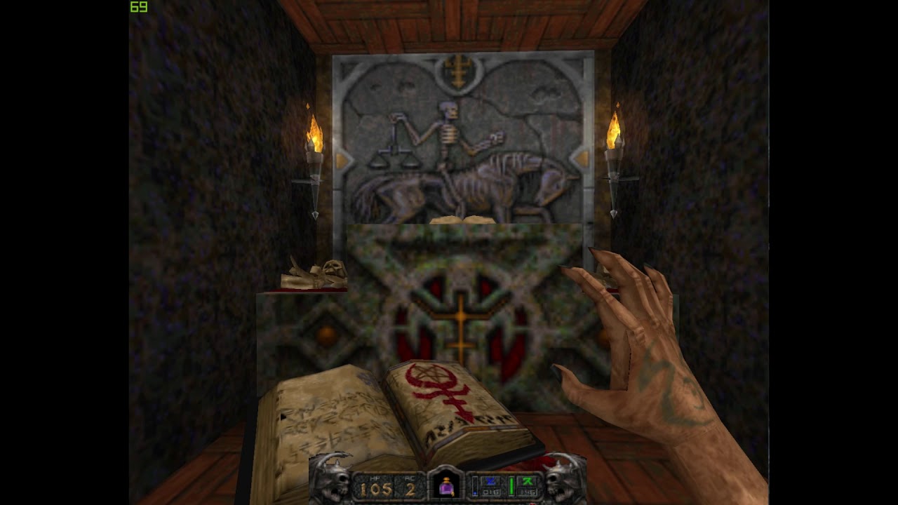 HeXen II map 1 part 4 - YouTube