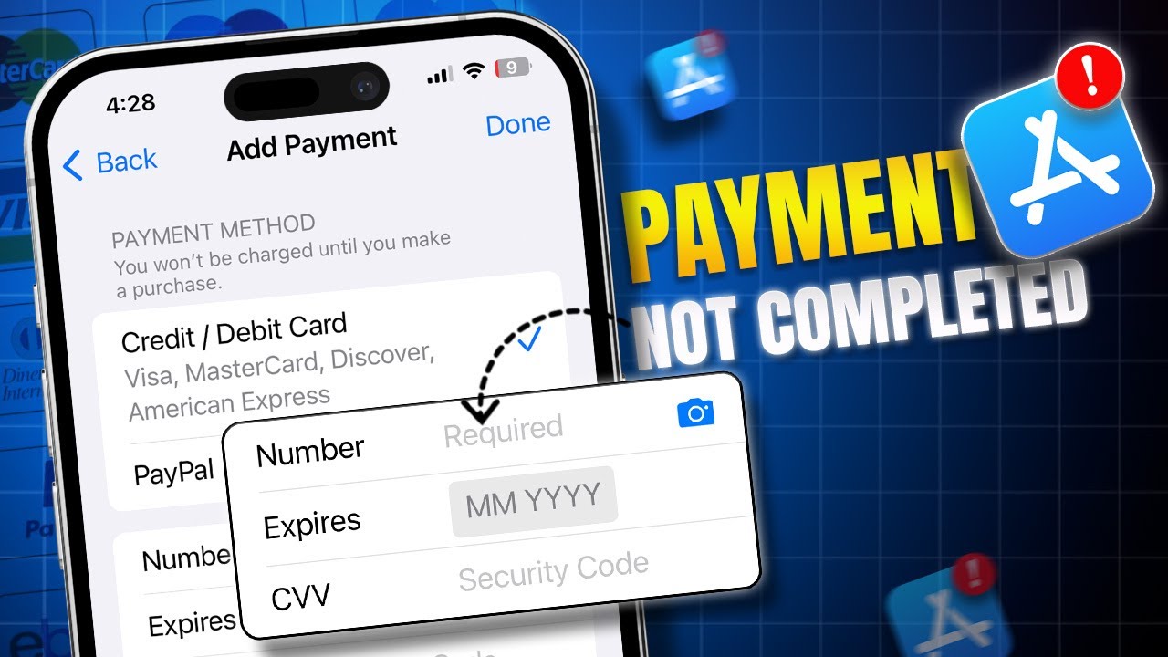 How to Fix App Store Payment Not Completed on iPhone | App Store ...