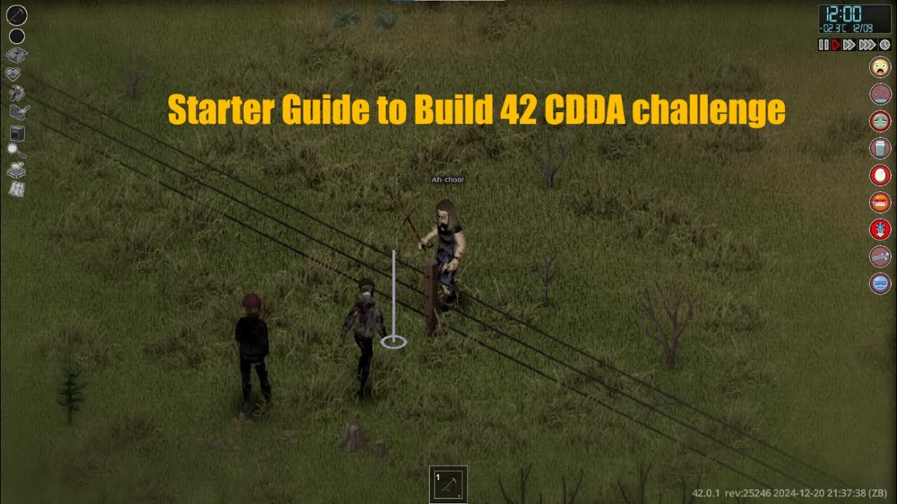 How to beat the CDDA challenge in Project Zomboid Build 42 - YouTube