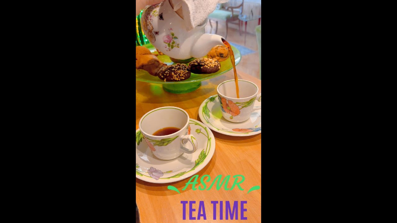Tea Time #food #asmr #turkish #herbal #tea #drink #snacks #shorts # ...