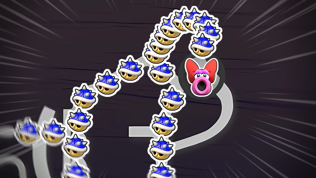 Outrunning Blue Shells for an ENTIRE RACE 😬 - YouTube