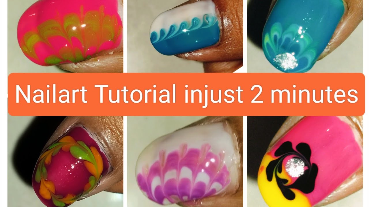 Nail art tutorial for beginners #nailartdeisgn #nailartathome # ...