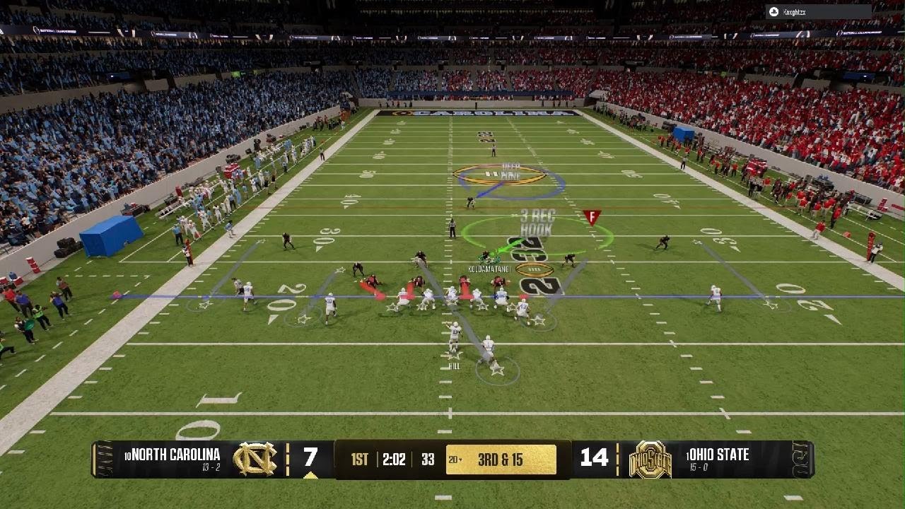 Natty OSU vs UNC - YouTube