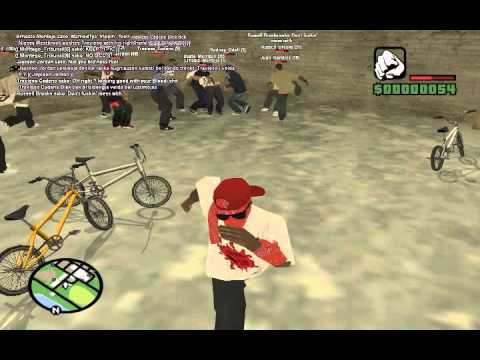 [GTA SA] Blood Stone Villains vs 18st Cyclones Clique - YouTube