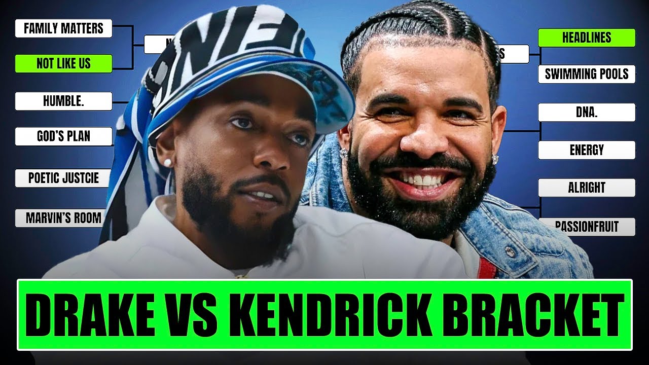Drake VS Kendrick Lamar Bracket - YouTube