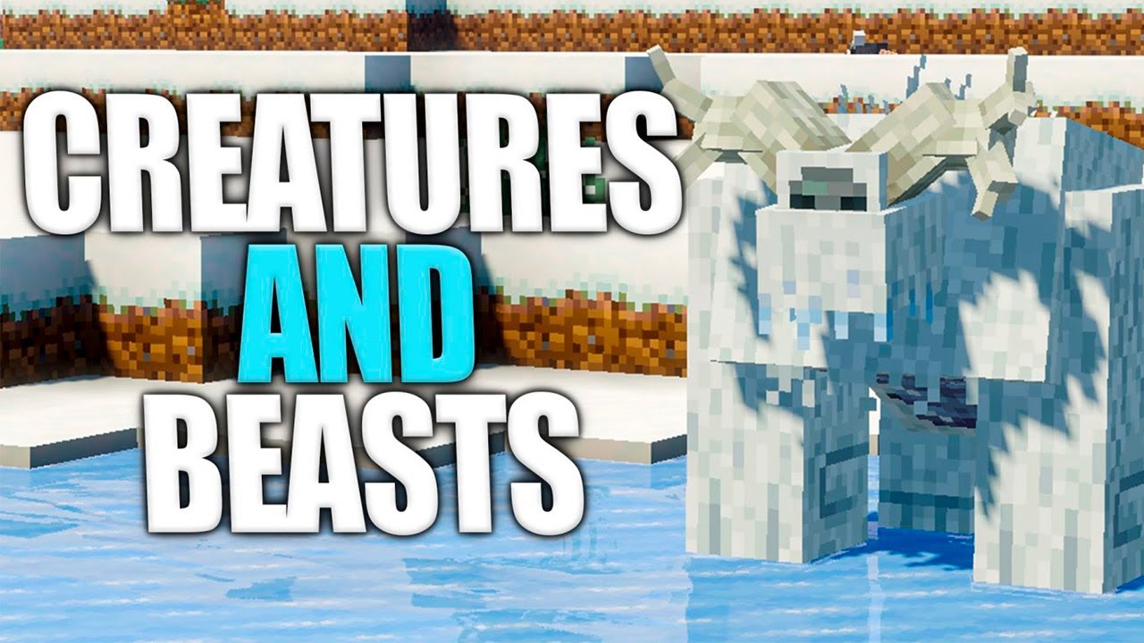 🦎 Más MOBS para tu MUNDO en MINECRAFT - Mod Creatures and Beasts 1.16.5 ...