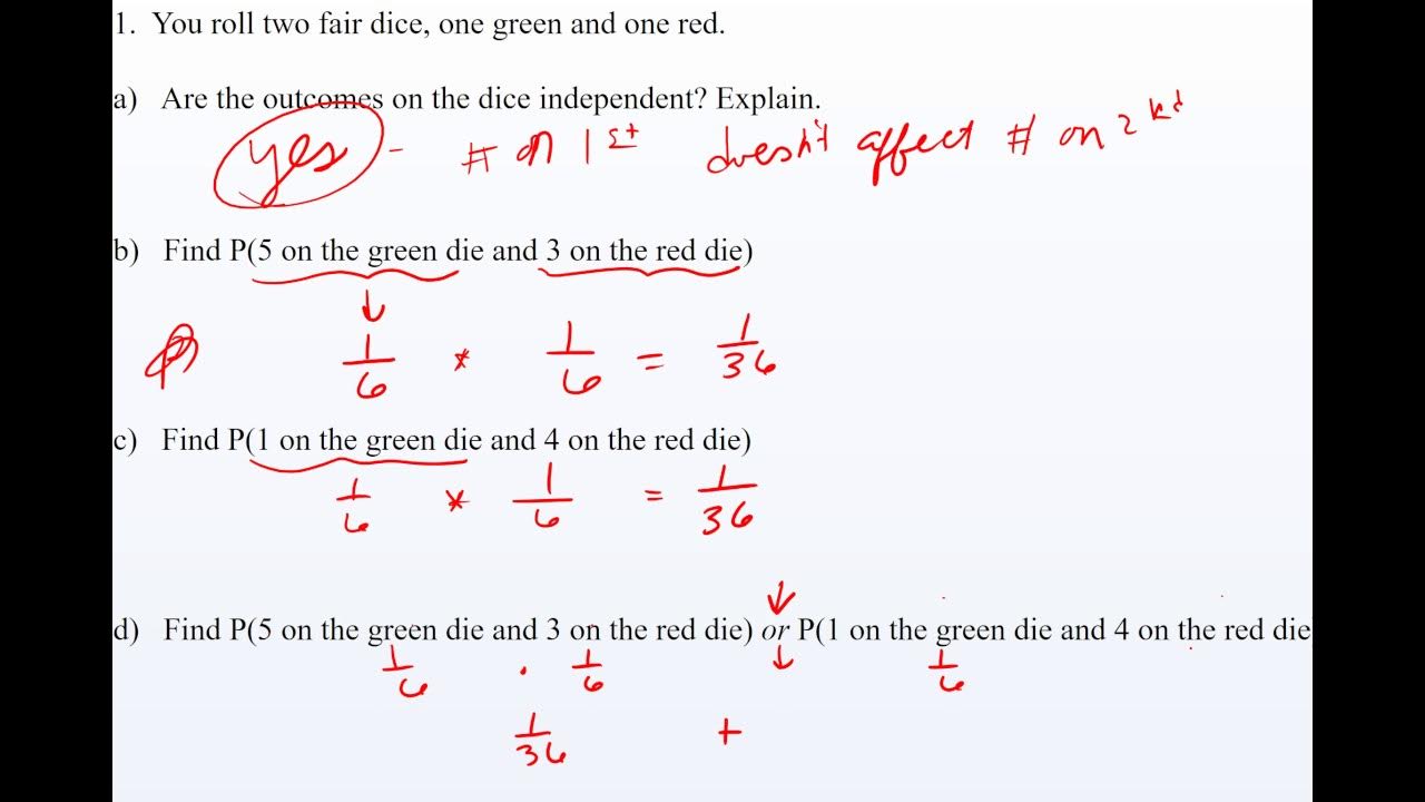 Alg 2_ Probability Day 3: The Multiplication Rule - YouTube