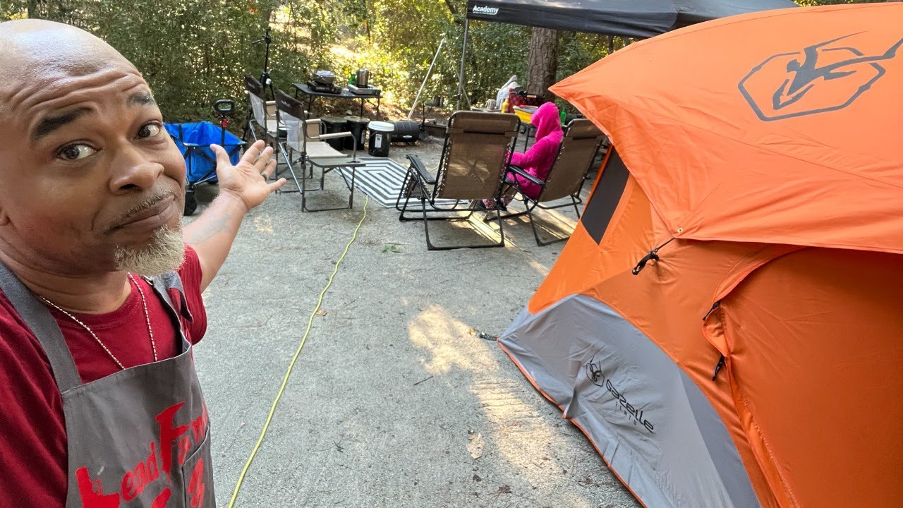 EMERGENCY BASE CAMP SET UP - YouTube