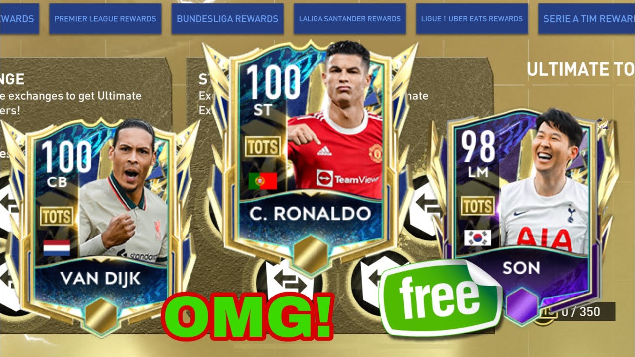 OMG! UTOTS RONALDO! | HOW TO GET UTOTS STARTERS F2P! | FIFA MOBILE 22 ...