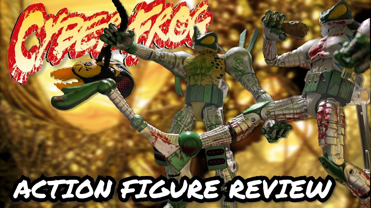 CyberFrog Action Figure Review #cyberfrog - YouTube