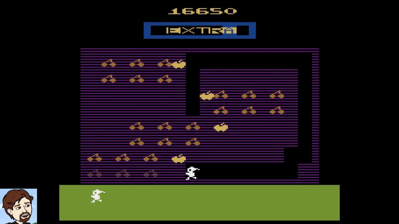 Atari 2600 - Mr. Do! - YouTube