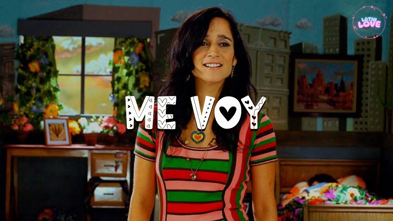 Julieta Venegas - Me Voy (Letra) - YouTube
