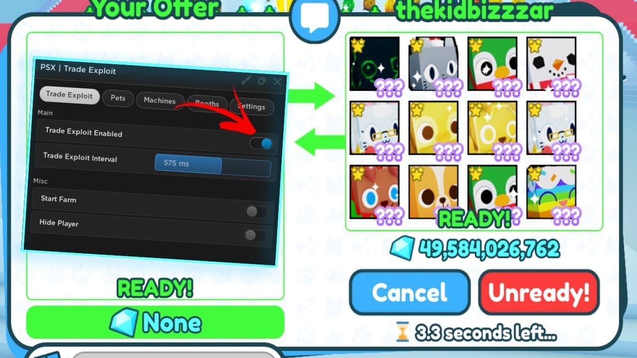 NEW FAKE TRADE SCAM SCRIPT IN PET SIMULATOR X (DOODLE WORLD UPDATE ...