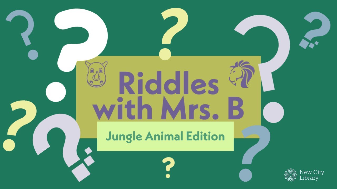 Riddles with Mrs B Jungle Animal Edition - YouTube