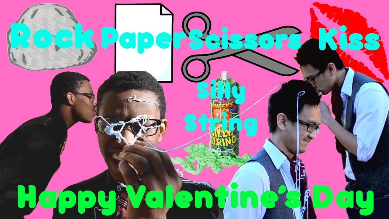 Rock Paper Scissors Kiss | Happy Valentine's Day! - YouTube