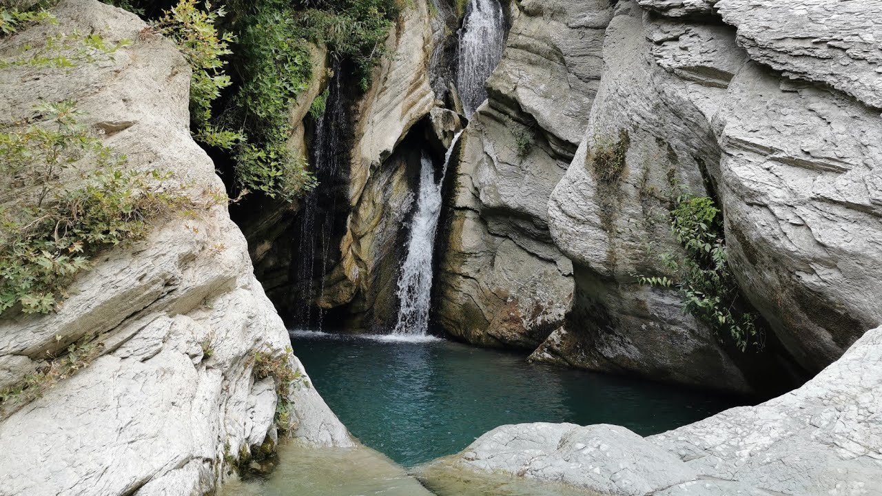 bogova waterfall in Berat Albania - YouTube