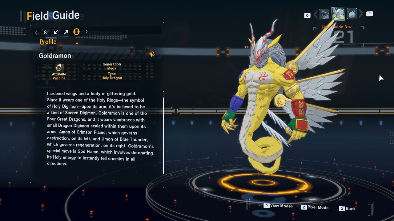 goldramon all digivolution/de-digivolution/profile Digimon Story Time ...