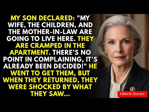 My Son Said, “My Wife, Kids, And Mother-in-law Will Live Here. It’s Crowded, But We’ve Decided…”