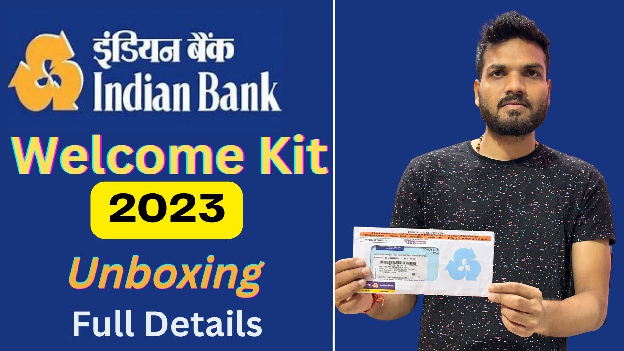 👉Indian Bank Welcome Kit Unboxing | Debit Card| Account Open Details ...