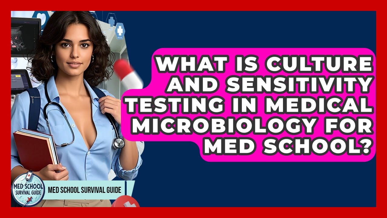 What Is Culture And Sensitivity Testing In Medical Microbiology For Med ...