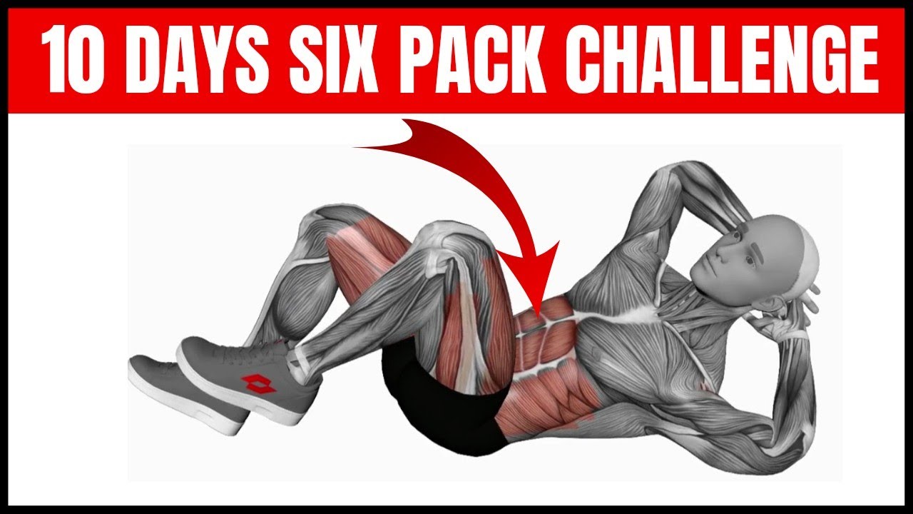 10 Day Six Pack Challenge At Home | Abs In 10 Days By Crazy Fitness ...