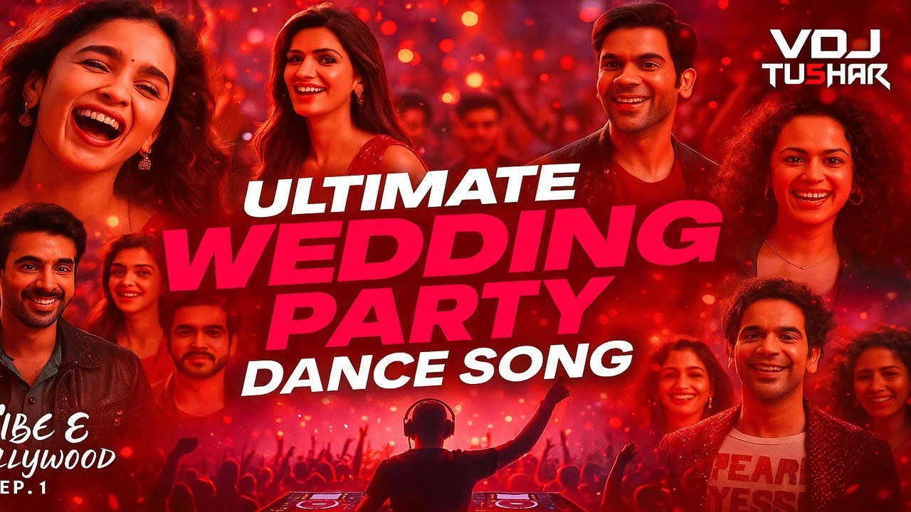 VDJ Tushar - Bollywood WEDDING Party DANCE Hit 2025 | WEDDING SONGS ...