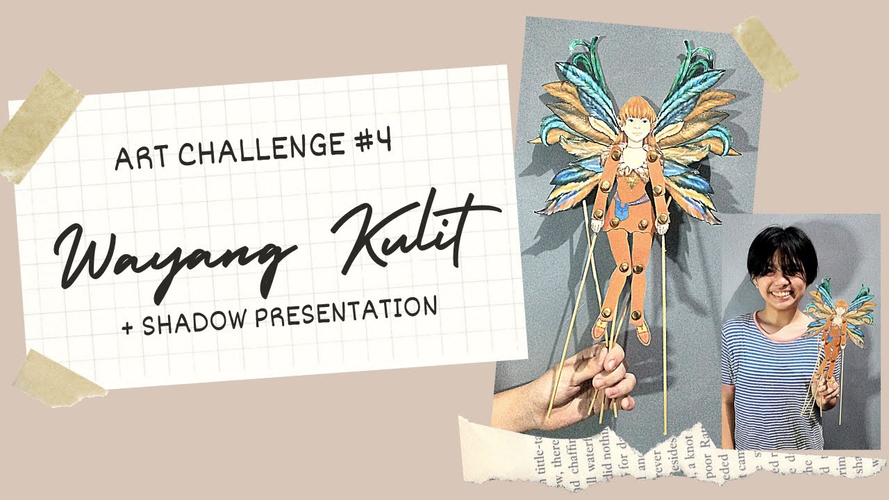 Art Project | Shadow Puppet | Inspired by Wayang Kulit - YouTube