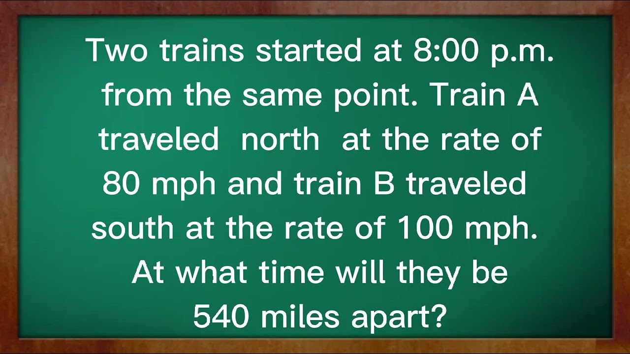 Distance Rate And Time Math Problems YouTube Distance Rate And Time Math Problems YouTube