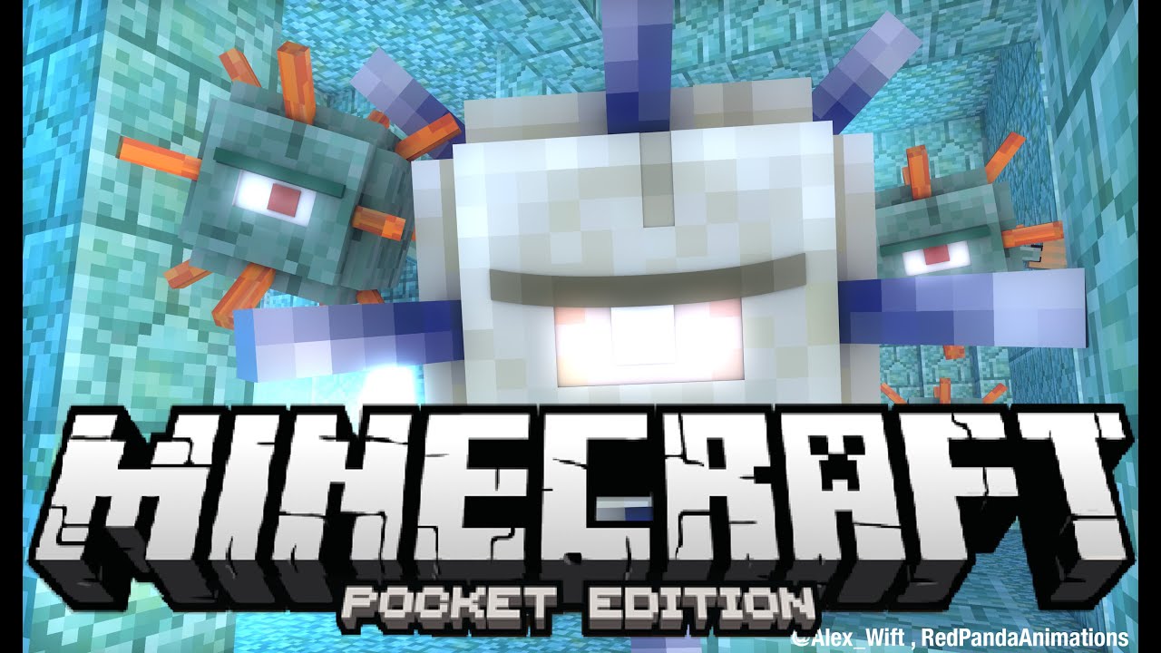 [0.12.0] Minecraft PE | Ocean Monument w/ Guardians and Elder ...