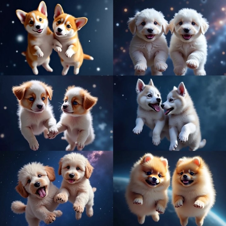 Floating in outer space part.1 ️漂浮外太空集錦🪐#dogs#puppies#cuteanimals#寵物#宇宙 ...